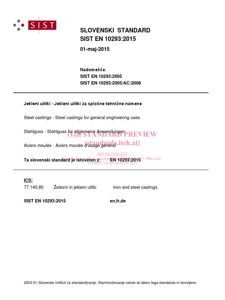 Sist en 10293 2015 PDF | PDF