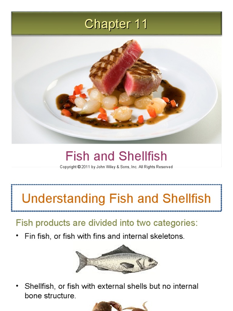 Chap 11 Fish & Shellfish | PDF | Shellfish | Sushi