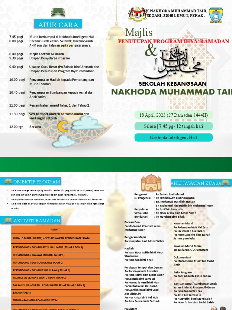 Buku Program Ihya Ramadan | PDF