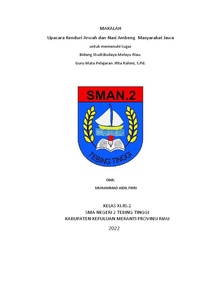 Makalah Kenduri | PDF