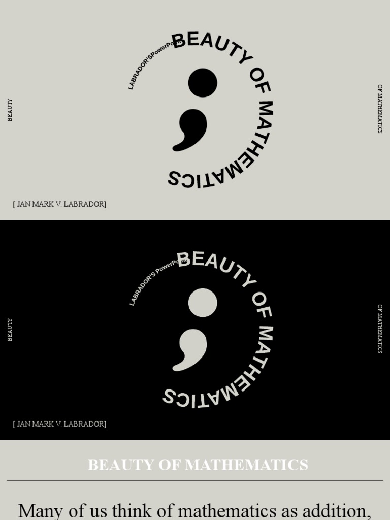 Beauty of Mathematics | PDF