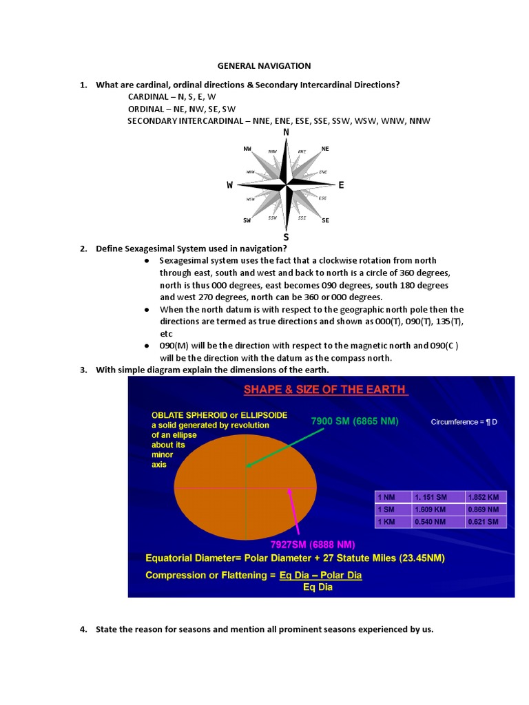 GENERAL NAVIGATION 3m PDF | PDF