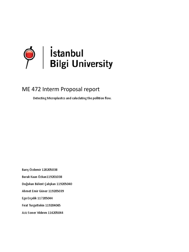 ME 472 İnterim Proposal Report | PDF
