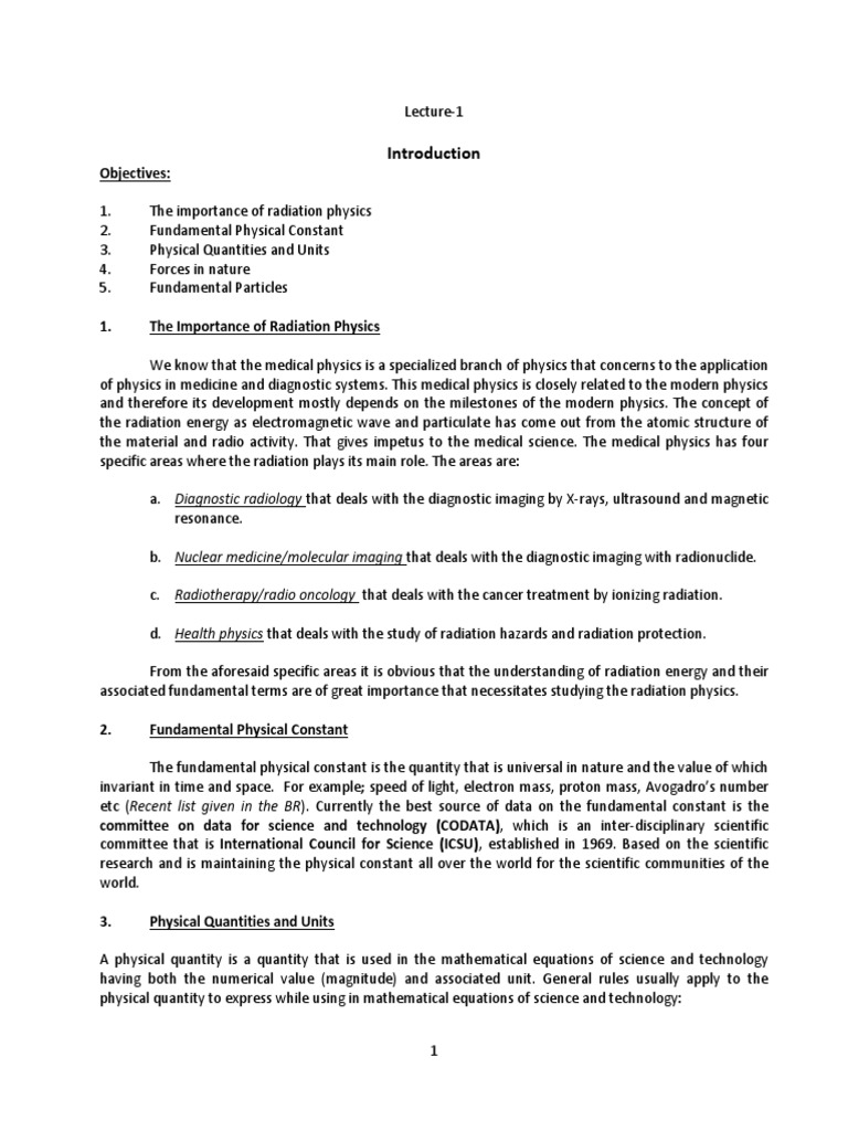 Radiation Physics | PDF | Electron | Ionizing Radiation