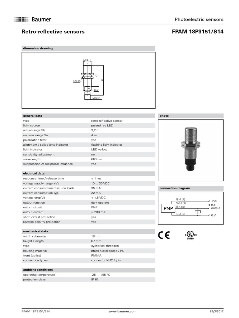 Retro Reflective Sensor | PDF | Optics | Waves