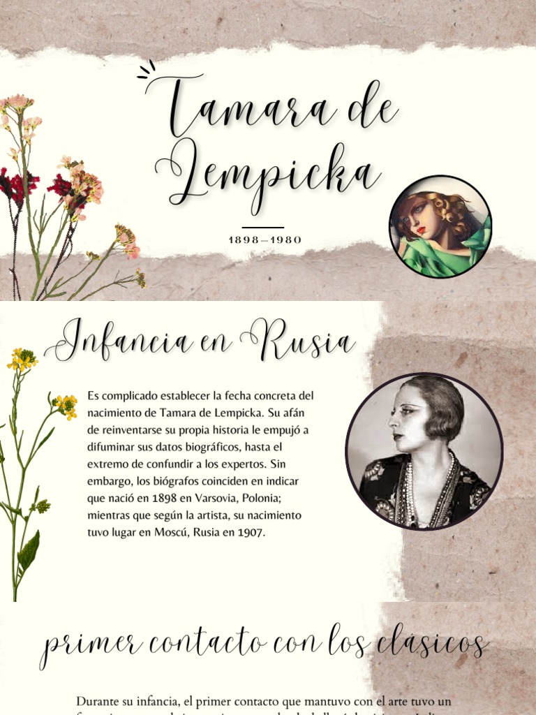 Tamara de Lempicka PDF | PDF