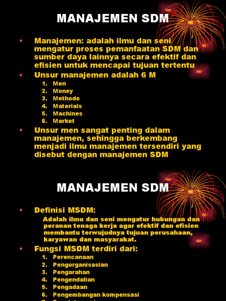 Manajemen SDM | PDF