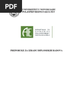 Šta Je Master Rad I Kako Treba Da Izgleda | PDF