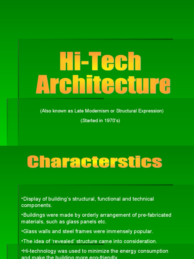 Hi Tech | PDF