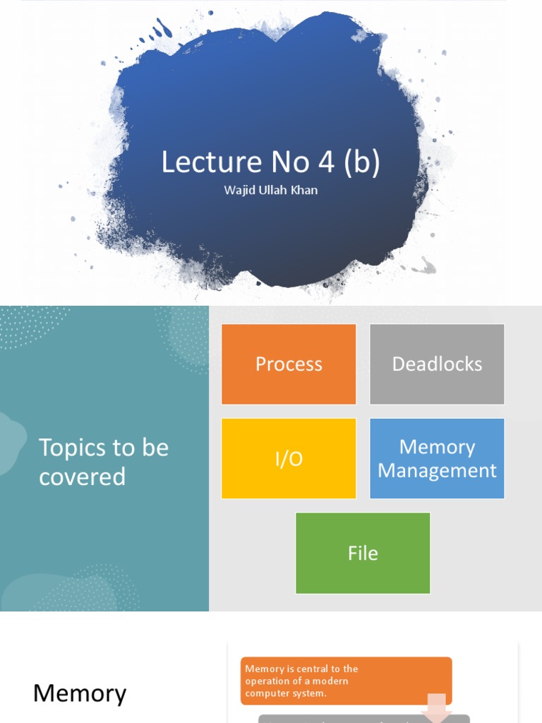 Lecture No 4 (B) | PDF Lecture No 4 (B) | PDF
