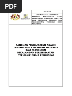 Lampiran A2 - Borang Pengisytiharan Maklumat Syarikat Dalam Perolehan Kerajaan | PDF