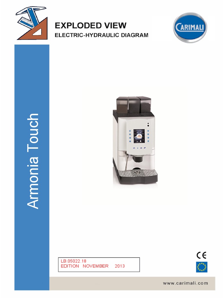 Armonia Touch Machine Parts Guide | PDF