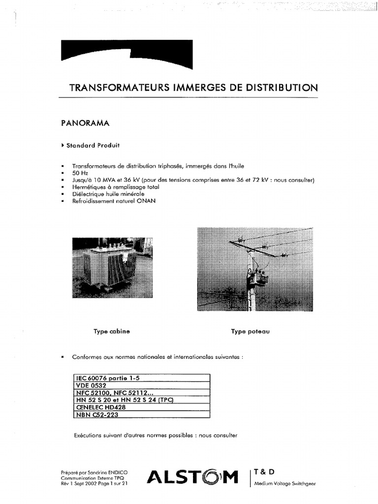 Transformateurs MT-BT PDF | PDF