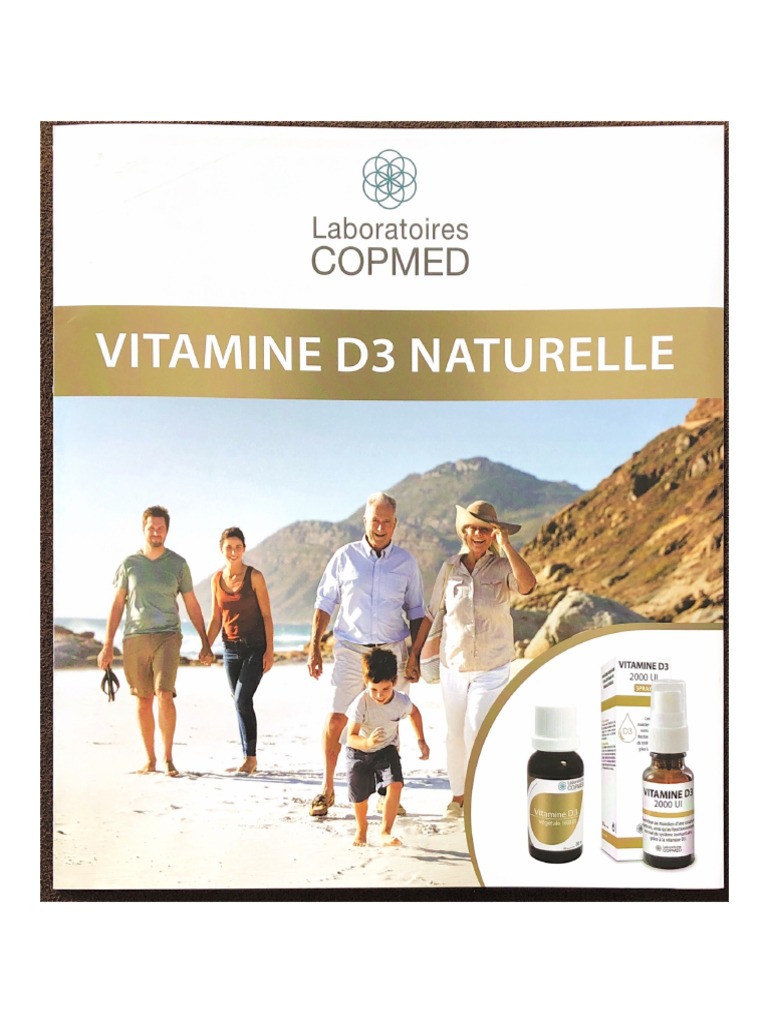 Vitamine D3 - COPMED PDF | PDF
