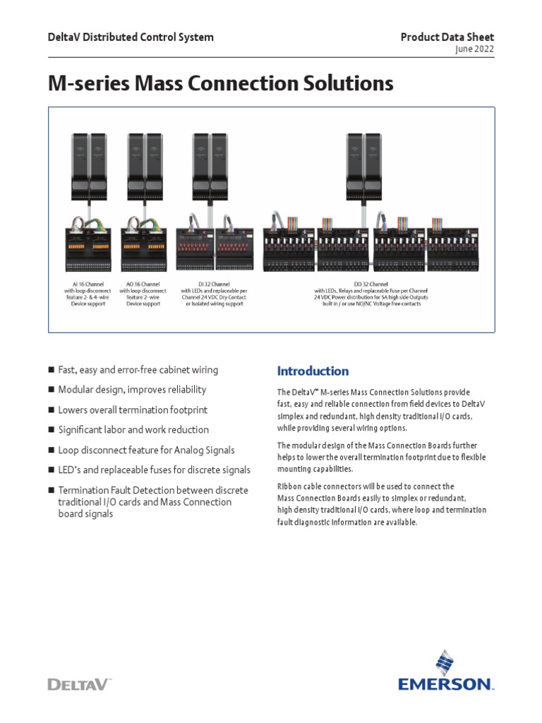 M-Series Mass Connection Solutions PDF | PDF