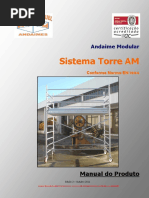 Manual Andaime Tubolar | PDF | Andaime | Engenharia