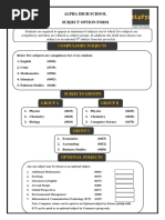 Subject Codes - HSC Board | PDF