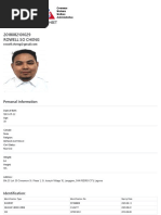 POEA E-Registration Certificate Sample | PDF | Government And Personhood