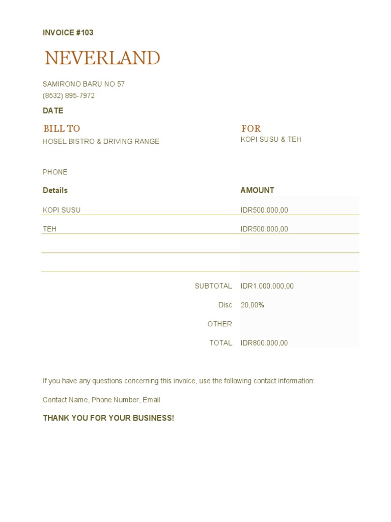 Invoice Paid PDF | PDF