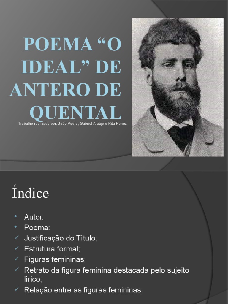 Ideal de Antero de Quental | PDF