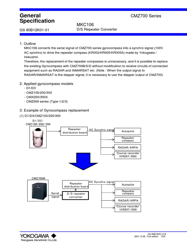 MKC106 D/S Repeater Converter Manual | PDF