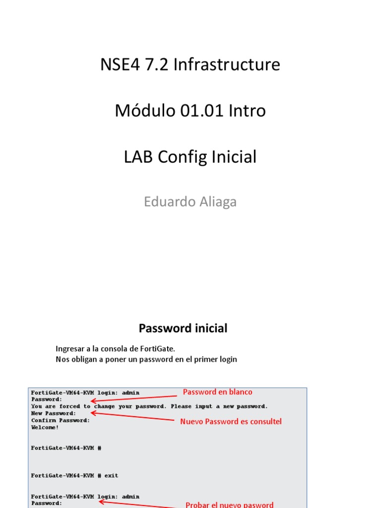Modulo 01.01 Intro - LAB Config Inicial PDF | PDF