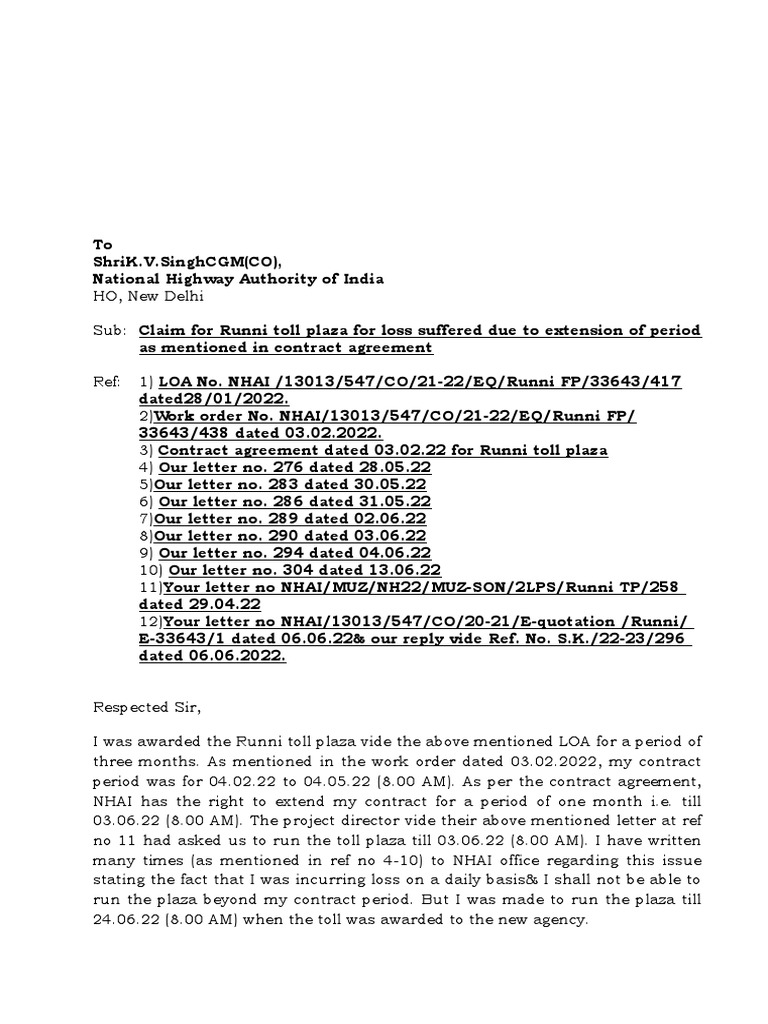 Force Majeure Letter | Download Free PDF | Private Law | Contract Law