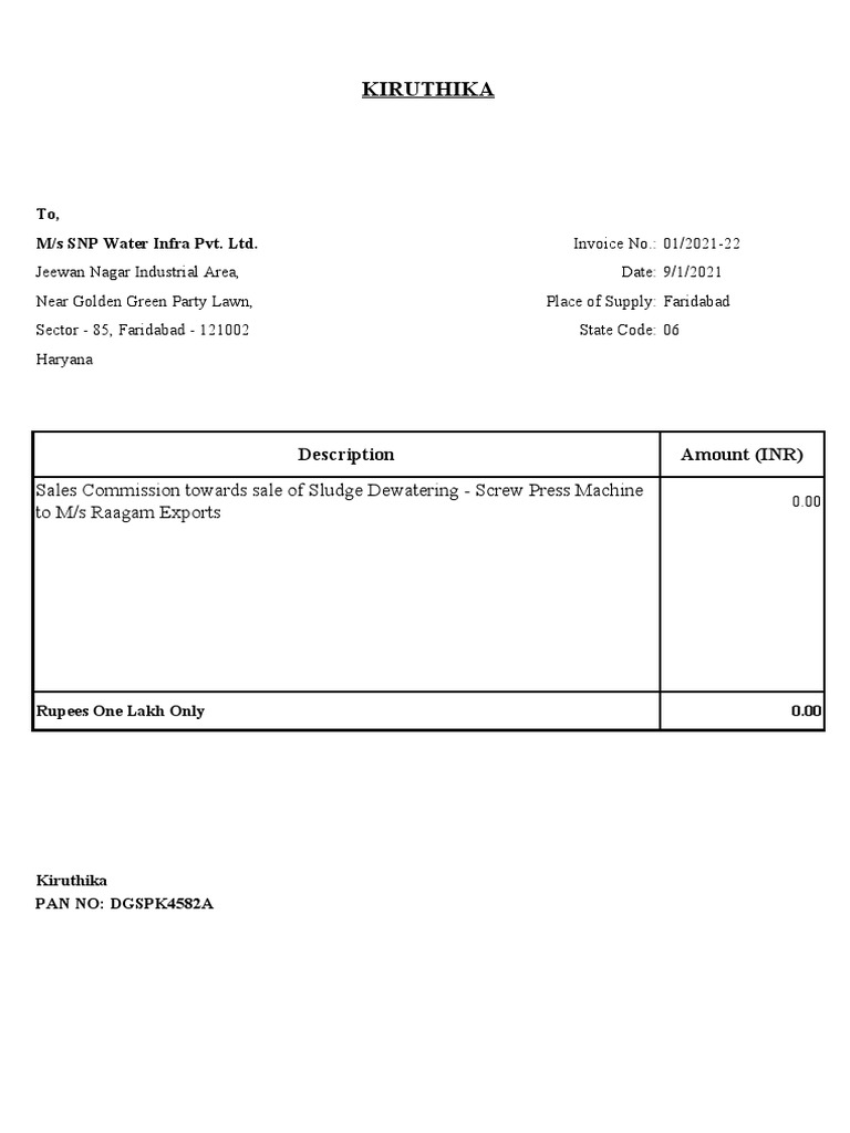 COMMISSION INVOICES.xls | PDF