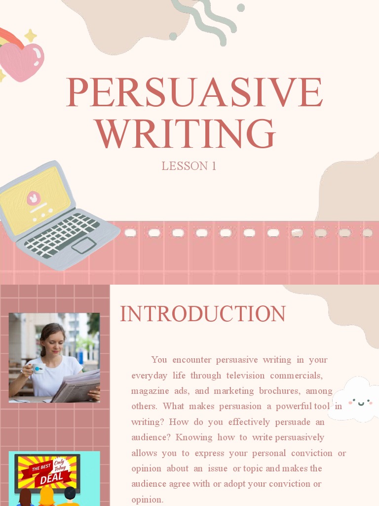Mastering Persuasive Writing Techniques | PDF