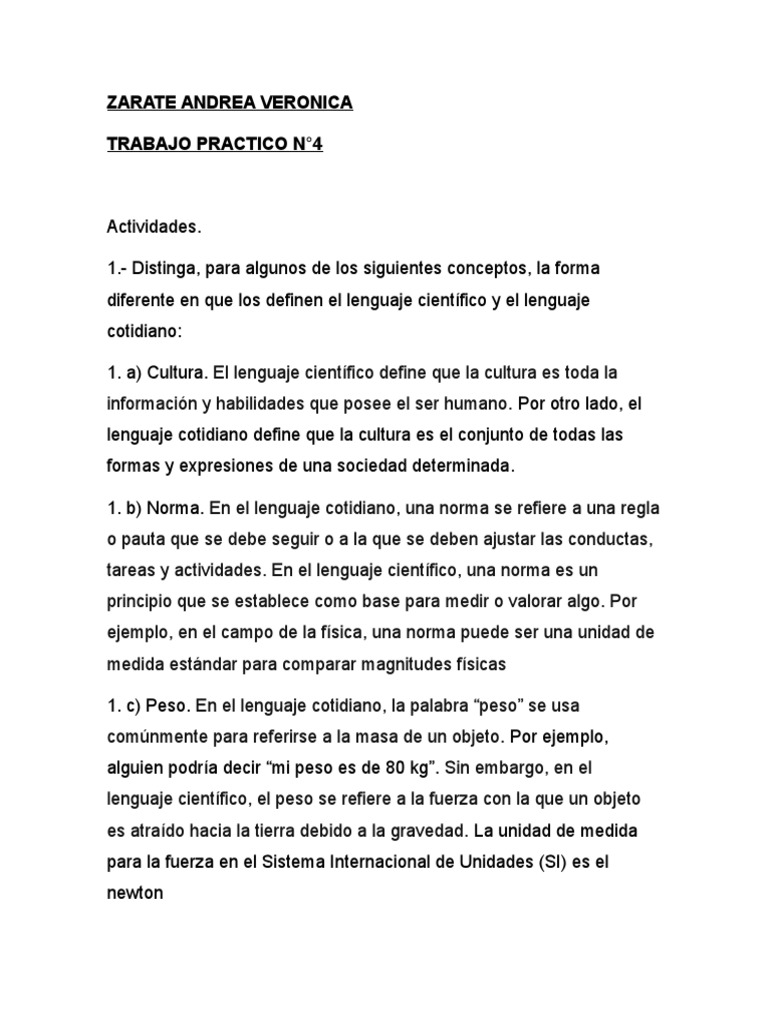 TPN 4 Metodologia | PDF | Conocimiento | Science