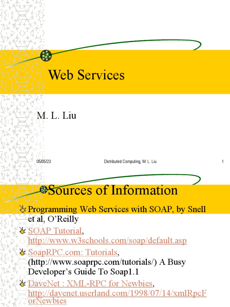 Web Services | PDF