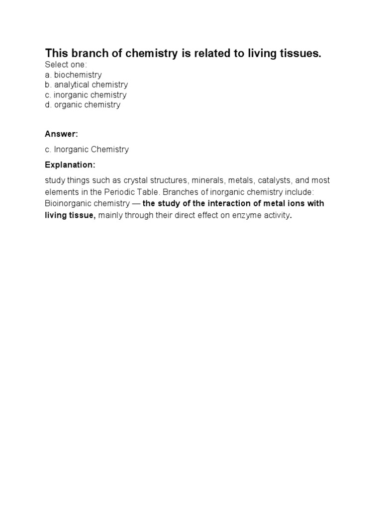 An Introduction to Biochemistry: The Study of Living Tissues and Their ...