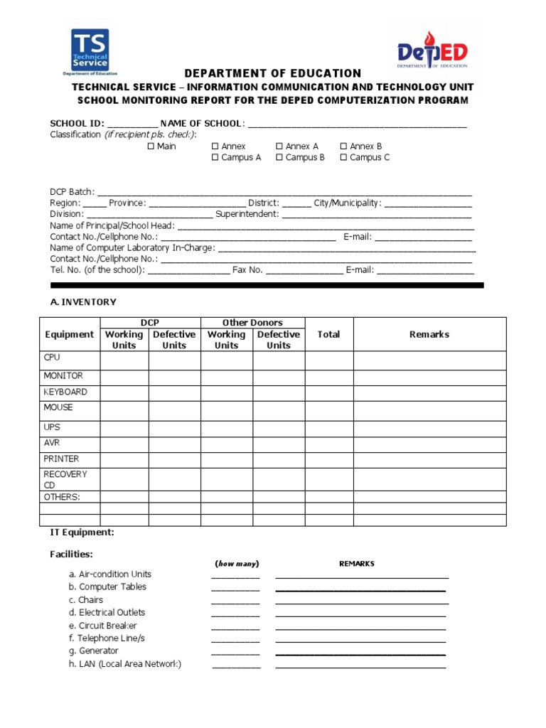 Recipient of DCP Survey and Monitoring Checklist 1 | PDF | Local Area ...