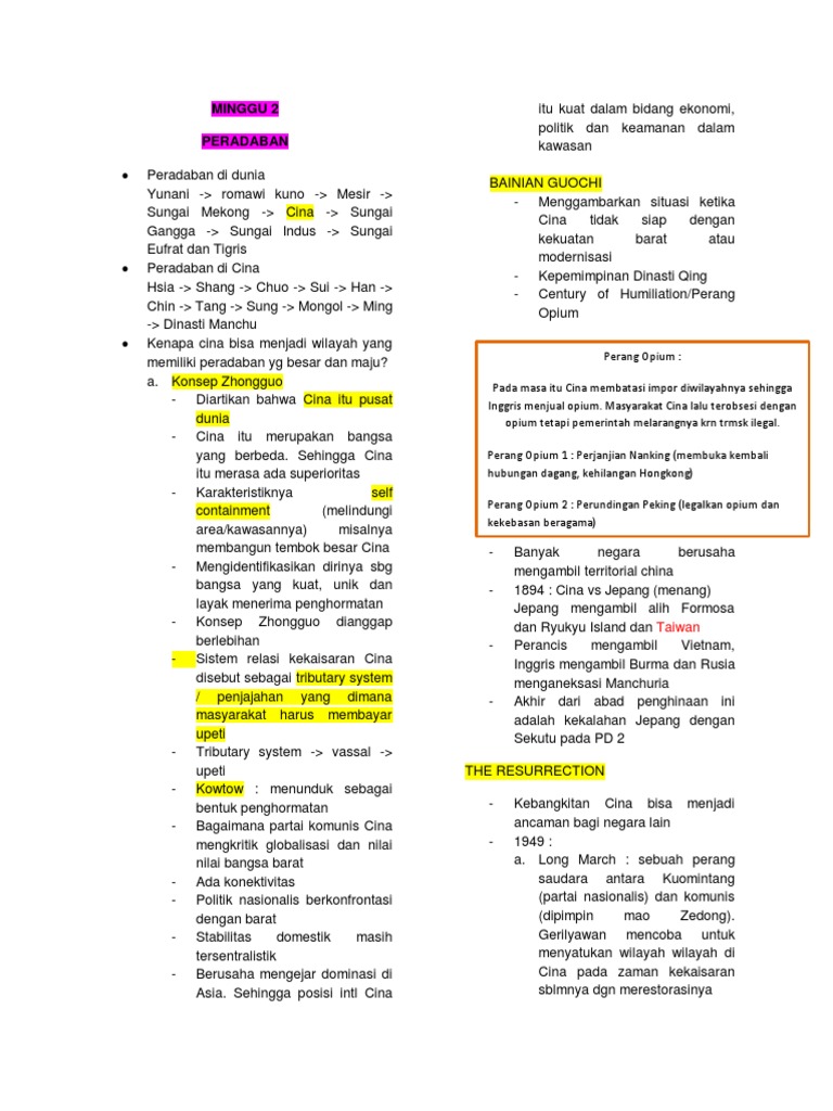 Catatan Uts Polcin | PDF