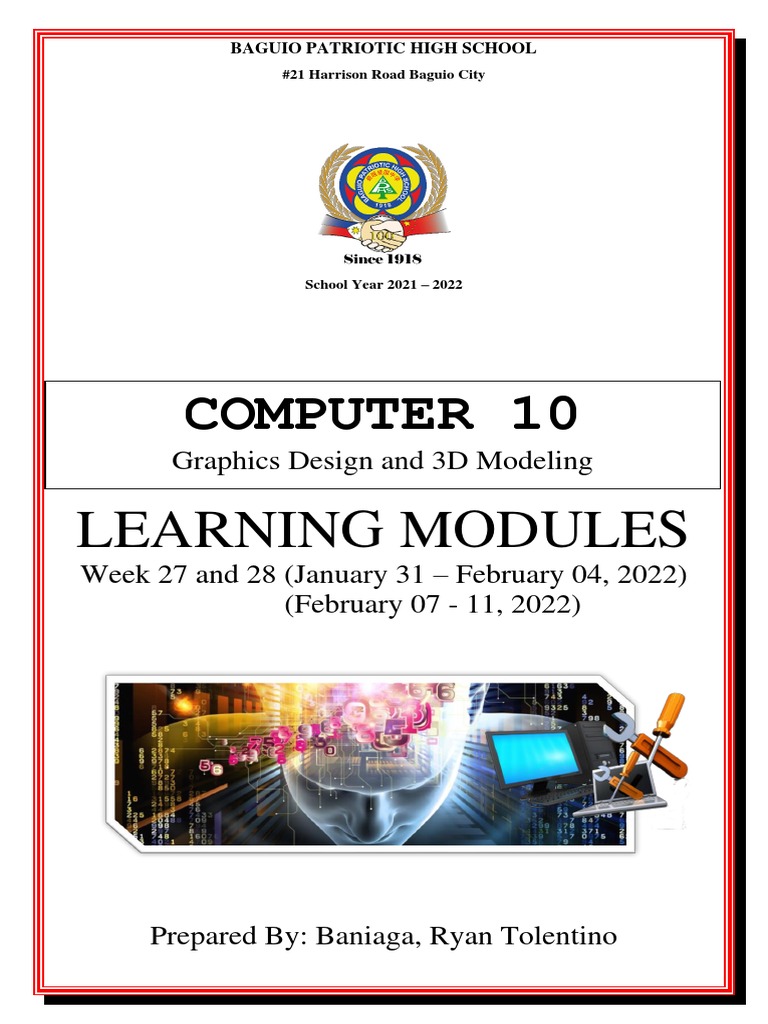 Grade 10 Graphics Design Module | PDF