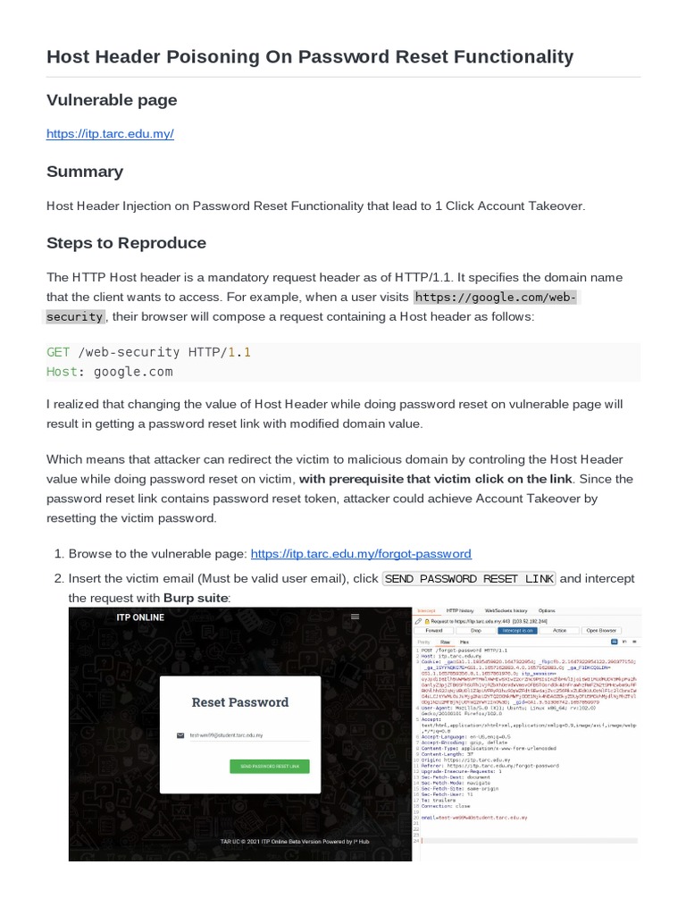 Account Take Over Report PDF | PDF