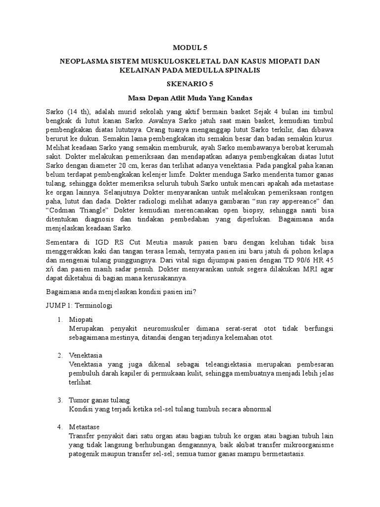 MODUL 5 BLOK 3.4 Notulen | PDF