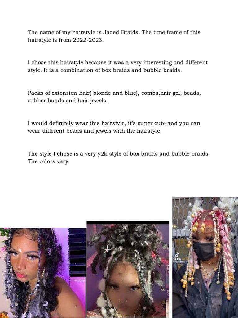 Jaded Braids PDF | PDF