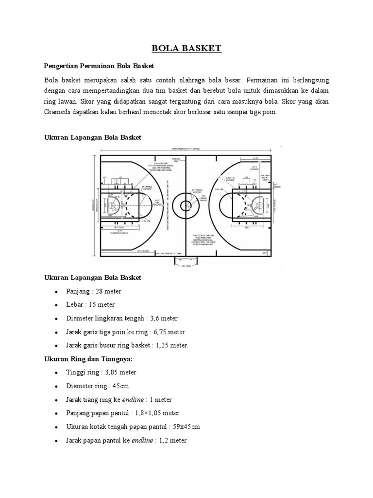 Bola Basket | PDF | Olahraga & Rekreasi
