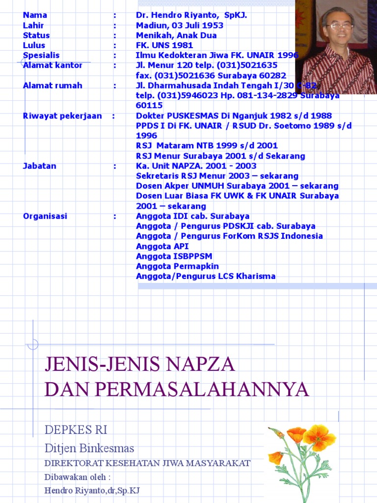 1 Jenis-Jenis Napza | PDF