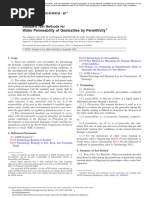 ASTM D4716 D4716M 22 en Inplane Permeability | PDF | Geotechnical ...