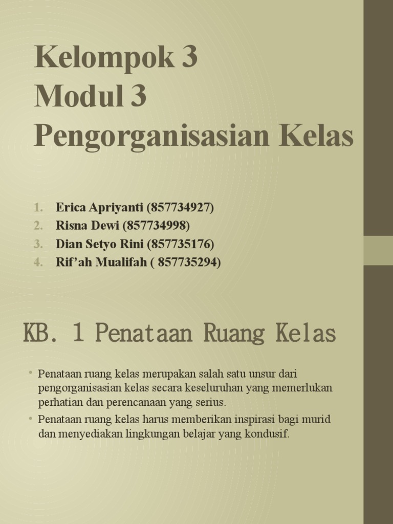 Kelompok 3 Modul 3 PKR | PDF | Karier & Perkembangan | Kesehatan Holistik