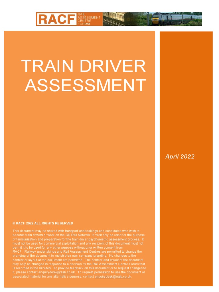 RCG - Train Driver Practice Materials Updated PDF | PDF