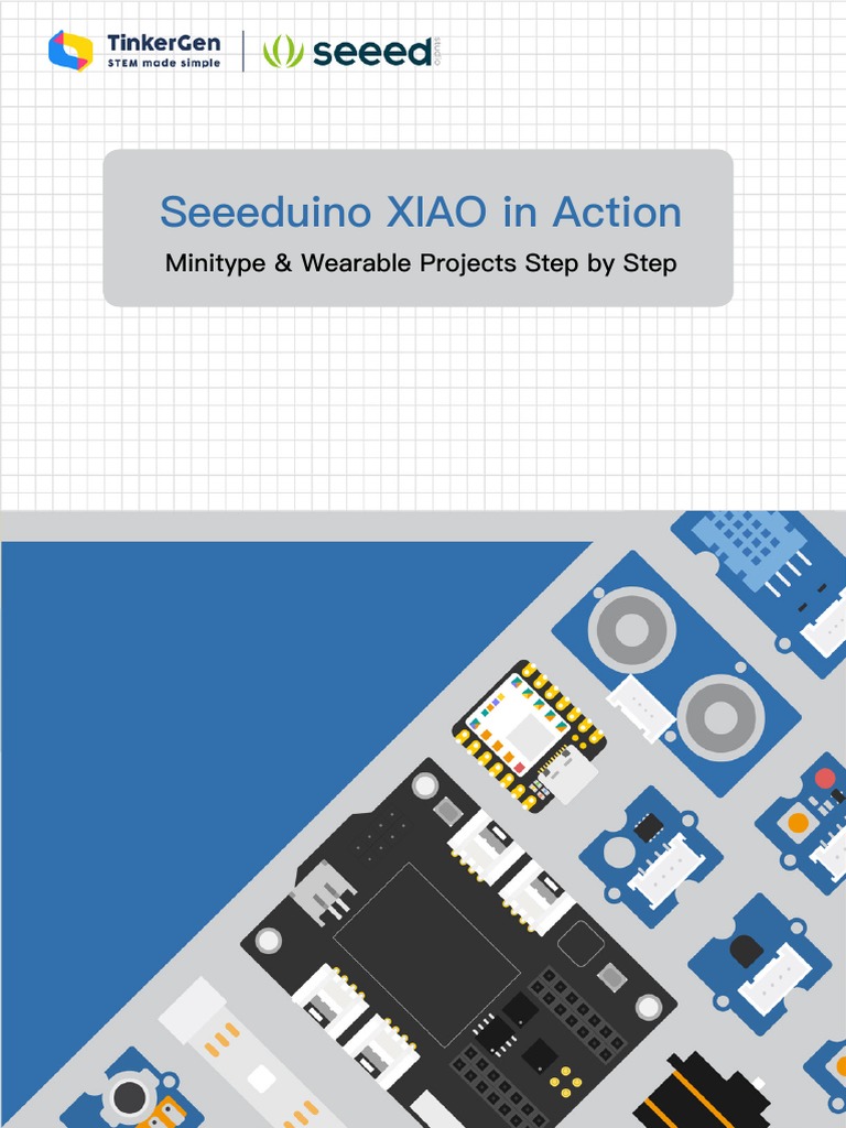 Seeeduino XIAO in Action Minitype Wearable Projects Step by Step | PDF | Analog To Digital ...