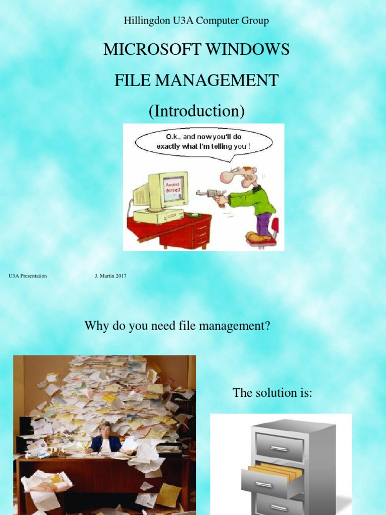 c7 Windowsfilemanagement PDF | PDF | Computer File | Information Technology Management