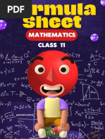 Maths Formulas For Class 11 - All Important 11th Class Math Formulae ...