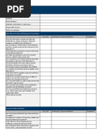 Gemba Checklist | PDF | Prevention | Safety