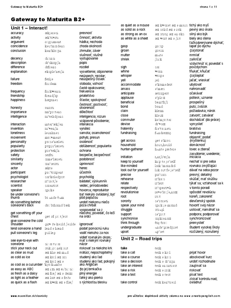 Vocabulary B2+.pdf | PDF