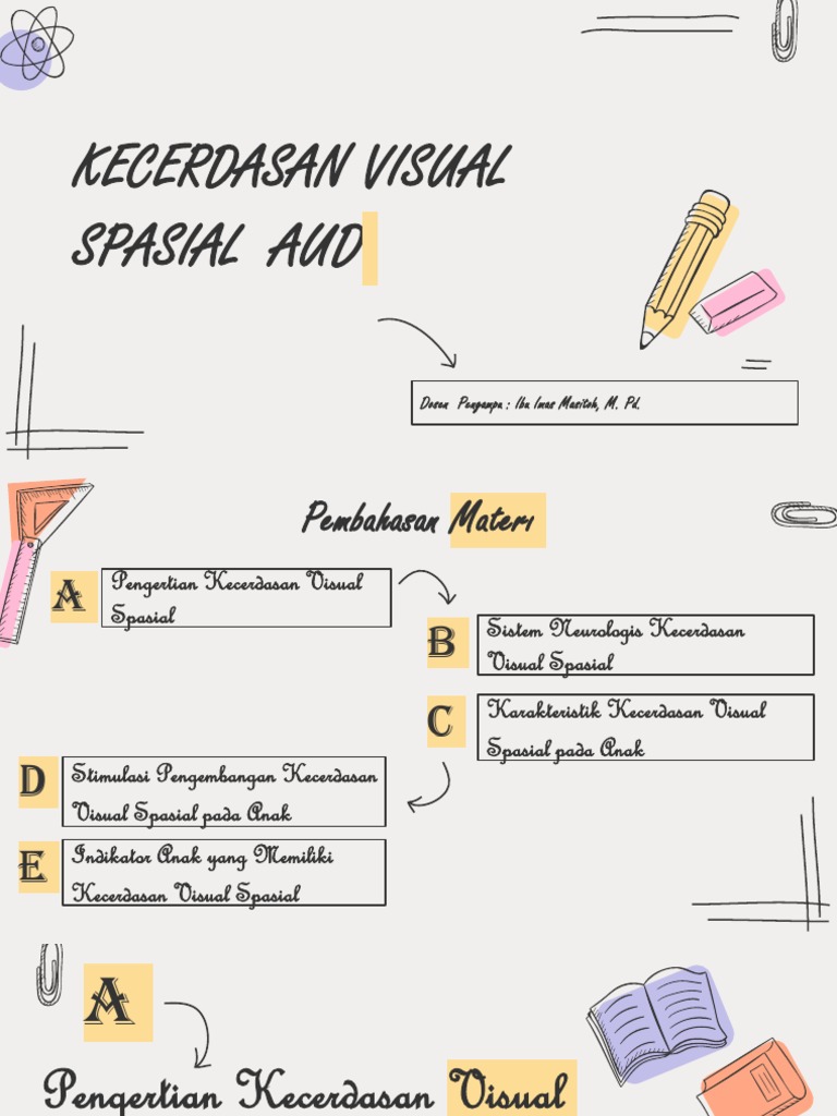 Kecerdasan Visual Spasial pada Anak | PDF