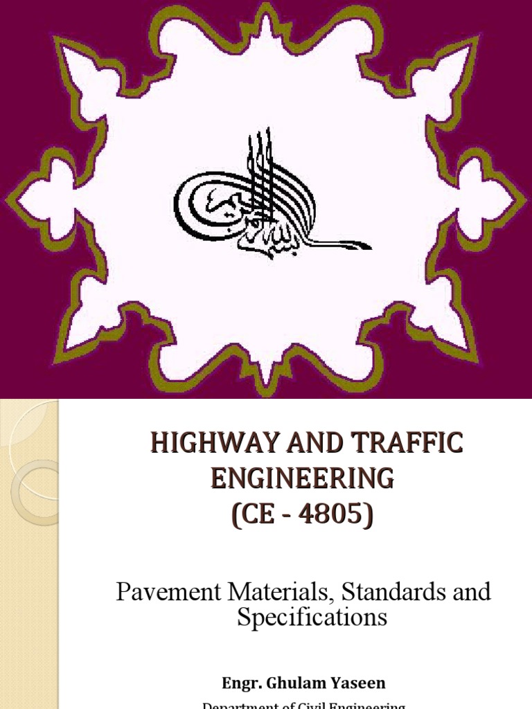 Lecture 02A - Pavement Materials | PDF